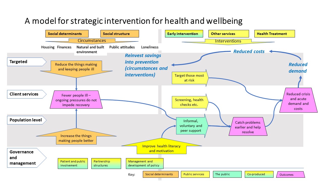 A Strategic Model of the Health and Wellbeing System – Equwell Strategies